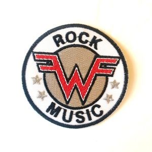 Accessories | Weezer Patch Iron On Band Rock Pop Music Diy Badge | Poshmark
